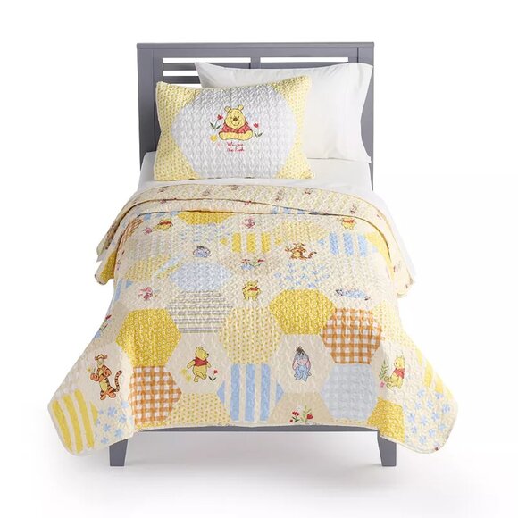 Disney | Bedding | Disneys Winnie The Pooh Quilt Set With Shams By The ...